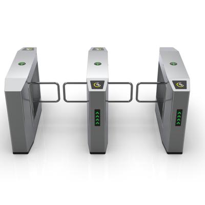 China BLDC Motor SS304 IP44 Swing Barrier Gate Access Control Turnstile with Auto Recognition for sale