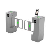 China Durable 304 Stainless Steel Swing Turnstile with 900mm Arm Length and DC 24V Motor for sale