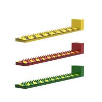 China Flush Mounting Tyre Killer with 10mm Blade Thickness and 60T Loading Capacity Road Spike Barrier for sale