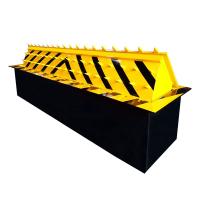 China Full Automatic Anti-Terrorist Hydraulic Road Blocker with 80T Loading LED Light and A3 Steel Construction for sale