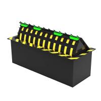 China Stainless Steel Hydraulic Road Blocker with 70T Loading and 3s Rising Time for High Security Traffic Control for sale