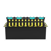 China Customized Size Hydraulic Road Blocker with 70T Loading and PLC Control for Vehicle Security for sale