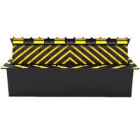 China Vehicle Control Automatic Rising Electro Hydraulic Road Blocker with 70T Axis Loading PLC Control and Remote Operation for sale