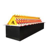 China 120 Tons Passing Pressure Hydraulic Road Blocker with 50-100m Remote Control and 16mm Top Plate Thickness Anti-Terrorism Road Barrier for sale