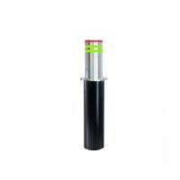 China Automatic Hydraulic Bollard with 3s-6s Speed Adjustable Electronic Remote Control and SS304 Stainless Steel Construction for sale
