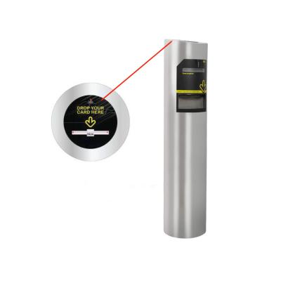 China Reusable Access System Dropbox Card Collector with 100% Accuracy and 280 Card Capacity for Visitor Management for sale