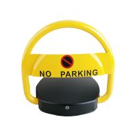 China Yellow Waterproof Smart Parking Space Lock with IP65 Protection for Car Parking Lots for sale