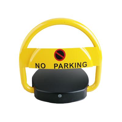 China Yellow Waterproof Smart Parking Space Lock with IP65 Protection for Car Parking Lots for sale