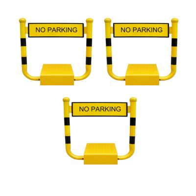 China U Shape Vehicle Parking Lock with 433MHz Frequency Heavy Duty Steel and Rechargeable Battery Car Parking Space Barrier for sale