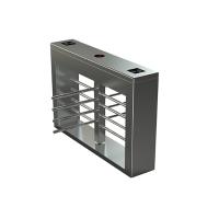 China SS304 Infrared Sensor Relay Switch Signal Security Waist Height Turnstile Gate for sale