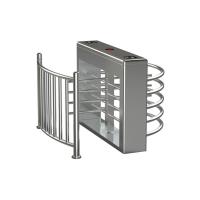 China SS304 40W Waist Height Turnstile Gate with 450mm Arm for Secure Access Control for sale