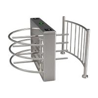 China 30W SS304 Half Height Turnstile Gate with 24V Control for Access Control Systems for sale