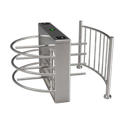 China 30W SS304 Half Height Turnstile Gate with 24V Control for Access Control Systems for sale