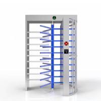 China Semi Auto Full Height Turnstile with Anti Tailgating and Optimal Traffic Rate for Maximum Security for sale