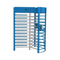China SS316 Full Height Turnstile Pedestrian Revolving 600mm Channel Mild Steel for sale