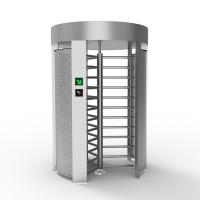 China Robust Fully Welded Full Height Turnstile Gate Vandal Proof Security One Lane Type for sale