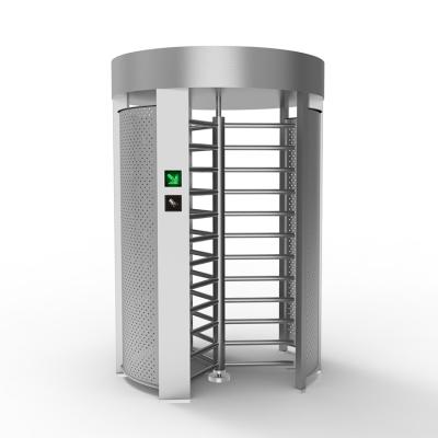 China Robust Fully Welded Full Height Turnstile Gate Vandal Proof Security One Lane Type for sale