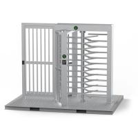 China 600mm Arm Length Full Height Turnstile with 40W Power Consumption and QR Scanner for Access Control for sale