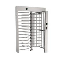 China 120 Degree Rotating Full Height Turnstile with 40W Power Consumption and 25 to 30 Person per Minute Flow Rate for sale