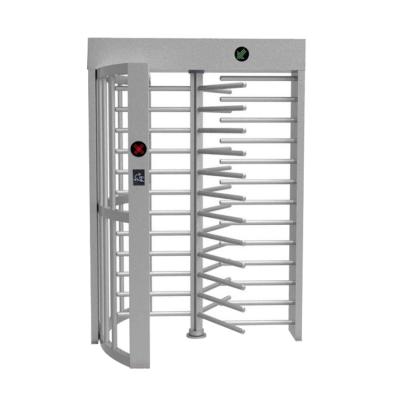 China Outdoor Rainproof Housing Full Height Turnstile with Bi-directional Access and Stainless Steel Construction for sale