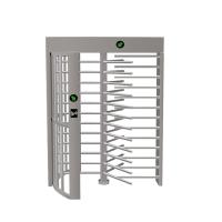 China 120 Degree Full Height Turnstile with 30 Person Per Minute Passing Rate and SS304 Frame for sale