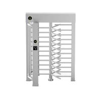 China High Security 120 Degree Full Height Sliding Turnstile Overhead Canopy Access Control System for sale