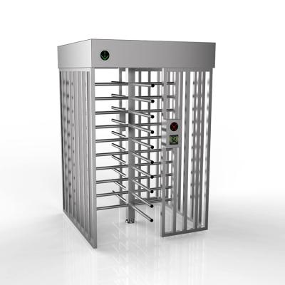 China RFID 0.2s SUS304 Full Height Turnstile Security Gate with 610mm Width for High Security Control for sale