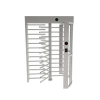 China 90 Degree Rotating Bi-directional Full Height Turnstile with Biometric Fingerprint RFID Card Reader and SS304 Frame for sale