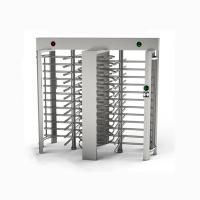 China Two Door Full Height Turnstile Prison Security RFID Card / Fingerprint Access Control for sale