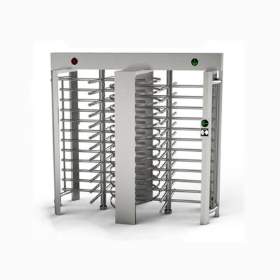 China Two Door Full Height Turnstile Prison Security RFID Card / Fingerprint Access Control for sale