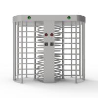 China 500mm Arm SUS304 40W Full Height Turnstile Double Passage Pedestrian Barrier Gate for sale