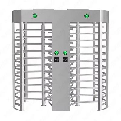 China NFC Supported Face Recognition Full Height Turnstile with 0.2S Response Time and IP45 Rating for sale