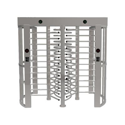 China High Security Full Height Turnstile Pedestrian Access Control Hot Dip Galvanized Steel for sale