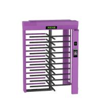 China Semi Automatic Heavy Duty Full Height Turnstile with 3 Lanes for Secure Pedestrian Access for sale