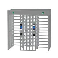 China Dual Lane Security Gate Turnstile 304 Stainless Steel Mild Steel Painting Outdoor Waterproof for sale