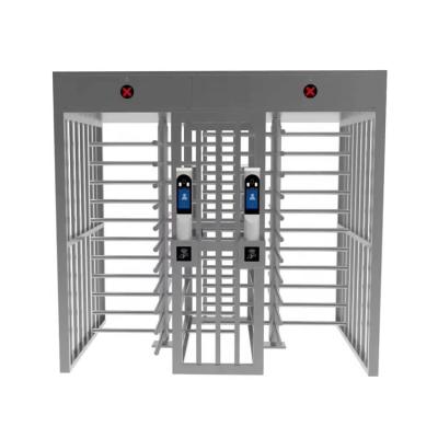 China SS304 Full Height Turnstile with Face Recognition and 0.2S Response Time for Secure Access Control for sale