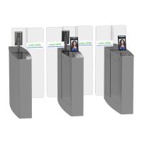 China Brushless DC Motor Sliding Turnstile with Infrared Photocell for 25-30 Person/Minute Access Control for sale
