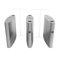China Smart DC Brushless Motor Access Control Turnstile with Infrared Sensor and 30 Person Per Minute Flow Rate for sale