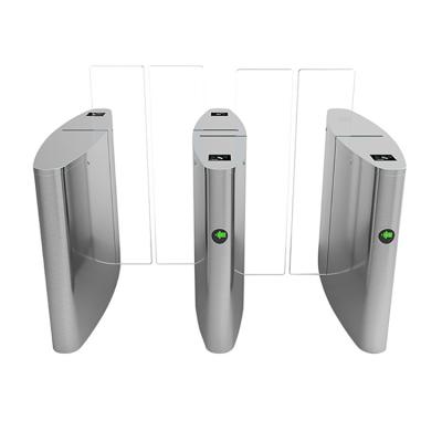 China Smart DC Brushless Motor Access Control Turnstile with Infrared Sensor and 30 Person Per Minute Flow Rate for sale