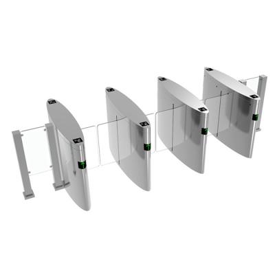 China 1.6 Meter Height Access Control Turnstile with Facial Recognition and 30 Person/Minute Flow Rate for sale