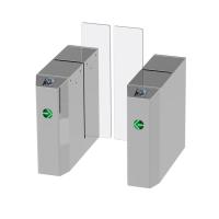 China SS304 Housing Material Access Control Turnstile with 1S Opening/Closing Time and Clear Acrylic Panel for sale