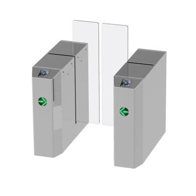 China SS304 Housing Material Access Control Turnstile with 1S Opening/Closing Time and Clear Acrylic Panel for sale