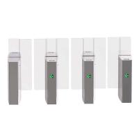 China DC24V BLDC Sliding Turnstile Gate Full Height Anti Pinch For Business Center for sale