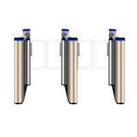 China SUS 304 Stainless Steel Pedestrian Swing Gate Fast Speed Brushless DC Motor Drive for sale