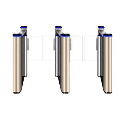 China SUS 304 Stainless Steel Pedestrian Swing Gate Fast Speed Brushless DC Motor Drive for sale