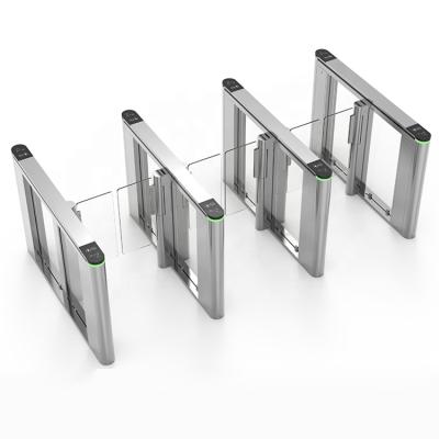 China 100W BLDC Motor Speed Gate with 10mm Acrylic Barrier for Access Control Turnstile for sale