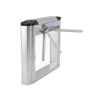 China Low Noise Hydraulic Buffer 304 Stainless Steel Bi-Directional Access Control Tripod Turnstile for sale