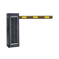 China Solar Barrier Gate with 118W Solar Panel IP54 Protection and Remote Control for Parking Management System for sale