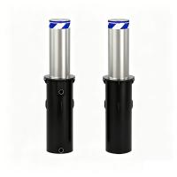 China Fully Automatic Hydraulic Rising Bollard with IP68 Waterproof 600mm Height and 30-ton Impact Resistance for sale