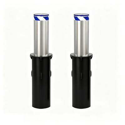China IP68 Protection Rating 304 Stainless Steel Hydraulic Drive Automatic Rising Bollard with Lifting Column for sale